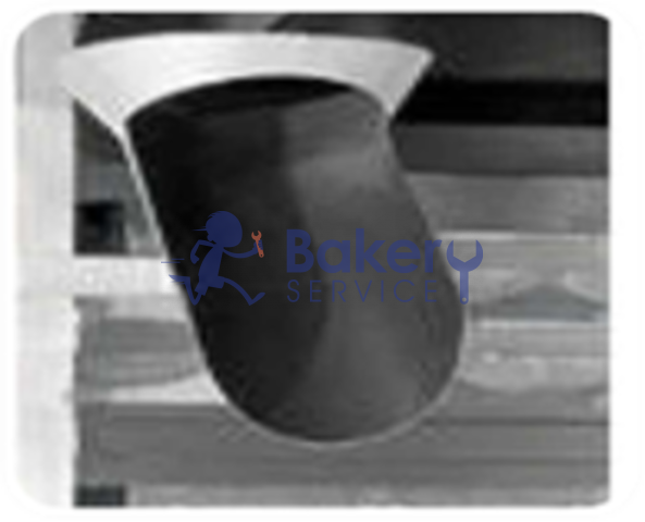 Dough Exit Hopper for BEcom Intermediate Proofer - Bakery Service